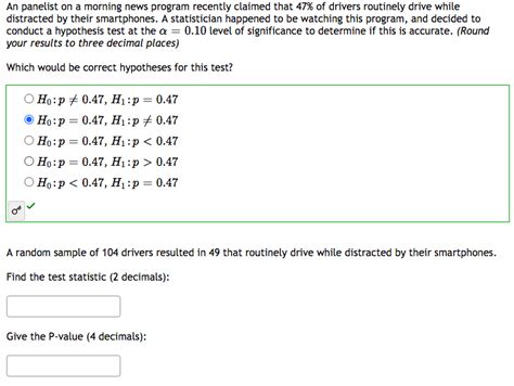Solved A Statistics Professor Claims That The Average Score