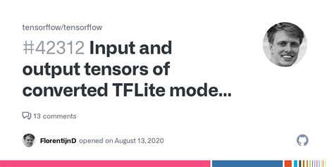 Input And Output Tensors Of Converted TFLite Model Do Not Accord With Trained Model In TF