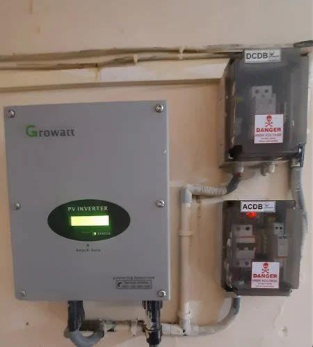 Modular Aluminium Growatt Pv Solar Inverter For Electrical Fitting At