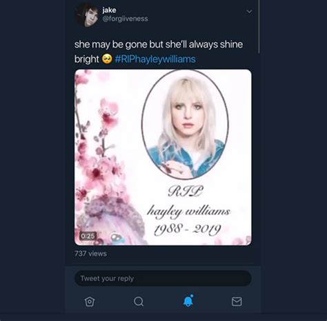Paramores Hayley Williams Shoots Down Fake Reports That Shes Dead