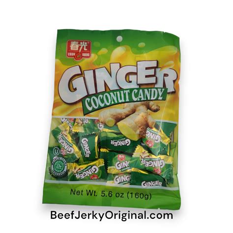 Delicious Ginger Coconut Candy 160g Bjo