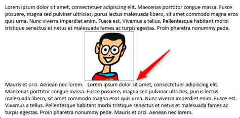 Como ajustar o texto ao redor de imagens e outras ilustrações no