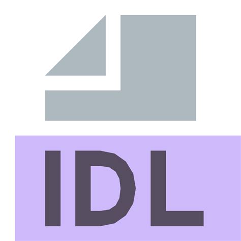 File Idl Vector Svg Icon Svg Repo