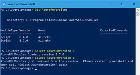 How To Easily Switch Versions Of Azure Powershell A Software Engineer