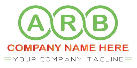 Premium Vector Arb Letter Logo Design