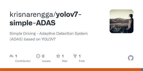 Github Krisnarengga Yolov Simple Adas Simple Driving Adaptive