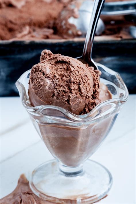 Easy Chocolate Ice Cream No Eggs Chew Out Loud
