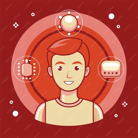 Technology Concept Flat Vector Style Illustration Featuring Sensors Design Elements Premium Ai