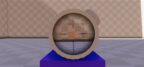 scope and red dot effect