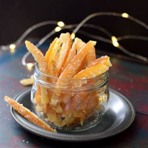 Snack dulce aprende a preparar unas deliciosas cáscaras de naranja confitadas con