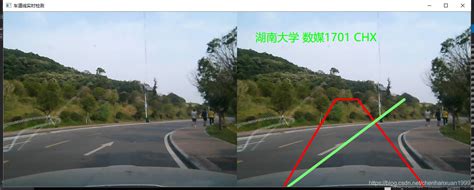 [opencv4] hough变换从理论到实现车道线检测 基于hough变换模型的车道线检测实现过程 csdn博客