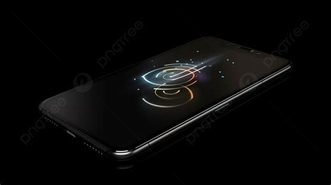 검정색 배경에 대해 3d 그림에서 Wifi 아이콘이 있는 모바일 네트워크 개념 스마트폰 무선 네트워크 모바일 네트워크 통신