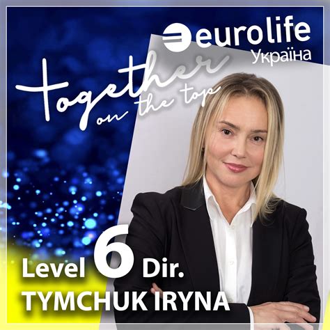 Eurolife Congratulations New Director Level 6 Dir Tymchuk