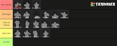 Roblox Evade Emotes Tier List Community Rankings TierMaker