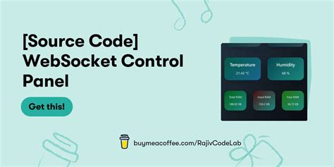 [source Code] Websocket Control Panel Buymeacoffee