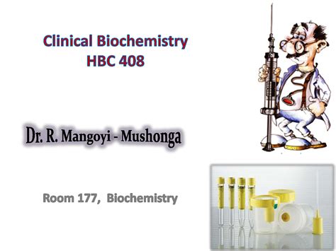 Solution Clinical Biochem Lecture 6 Studypool