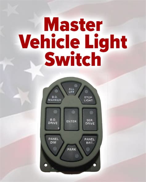 Master Vehicle Light Switch