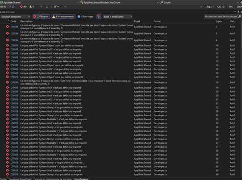 How To Fix Incomprehensible Error In The Whole Of My Application