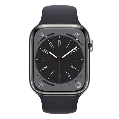 Apple Watch Series 8 Gps Cellular 45mm Graphite Stainless Steel Case