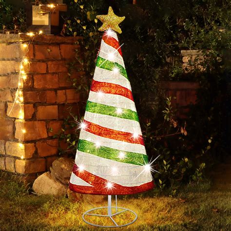 Buy Lulu Home 35 Inch Collapsible Christmas Tree Decoration 48 Led Pre