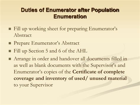 Ppt Population Enumeration Phase Ii Powerpoint Presentation Free