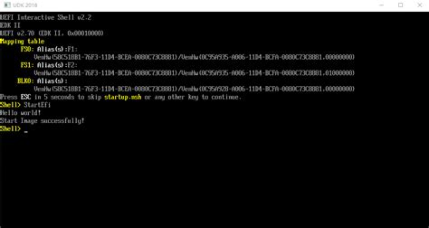 爱影博客 uefi开发学习21 运行efi app