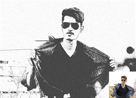 Grunge Xerox Effect Photoshop Action Filtergrade