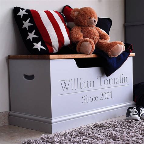 25 Bästa Personalised Toy Box Idéerna På Pinterest Trä