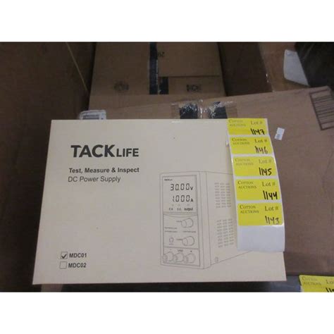 New Tacklife Dc Power Supply Model Mdc01