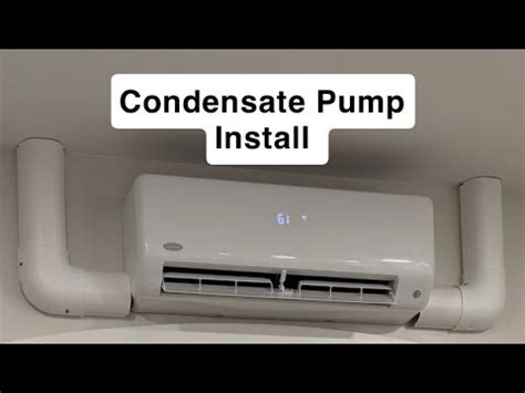 How To Install Condensate Pump On Mini Split Carrier Performance