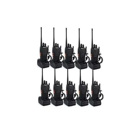Baofeng Walkie Talkie Radio 10 Pieces With Earpiece Konga Online Shopping