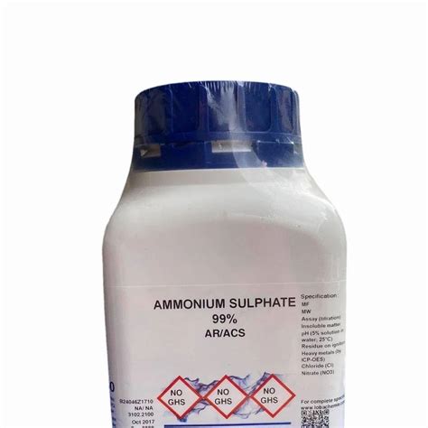 Industrial Grade Packaging Size 25 Kg Ammonium Sulphate Solution For Agriculture Target Crops