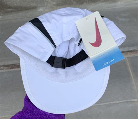 Vintage Nike Clima Fit White Black 3m Hat Nwt — Rootsbk