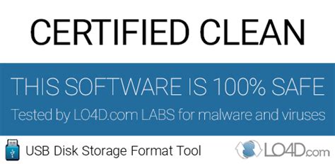 USB Disk Storage Format Tool Download