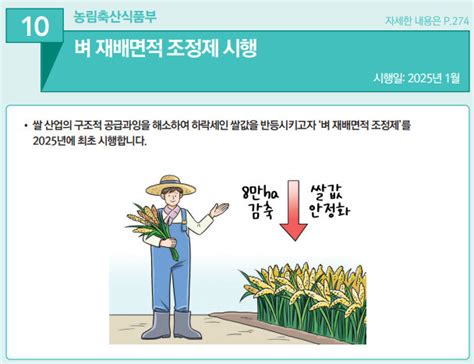 농식품부 자율적 벼 재배면적 조정제 추진8만ha 감축 목표