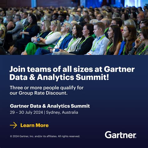 Gartner On Linkedin Gartner Data And Analytics Summit 2024 Sydney Australia
