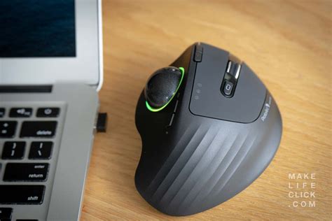 Protoarc Trackball Mouse Review Em01 Brings Led Lights To Ergonomic