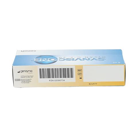 Synvisc One Injection Intra Articulaire Arthrose Du Genou