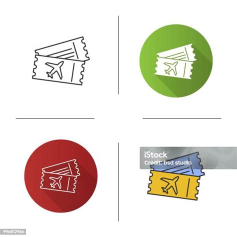 비행기 항공권 아이콘크기 공항에 대한 스톡 벡터 아트 및 기타 이미지 공항 관광 그림자 Istock