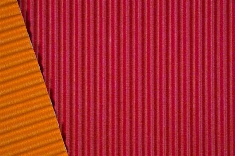 붉은 색과 오렌지색 골 판지 종이 텍스처 배경에 대 한 사용 빈 공간에 대 한 생생한 컬러 텍스트 또는 개체를 추가 합니다 0명에 대한 스톡 사진 및 기타 이미지 Istock