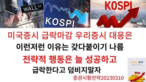 증권시황전략3월10일 미국증시 급락 급락 이유는 우리증시 전략은 이렇게 하자 아직 급할거 없다 매수는 기다려라 Youtube