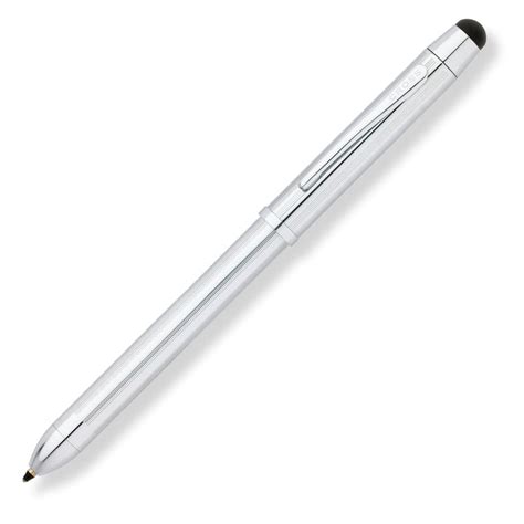 Cross Tech 3 Multi Functional Pen In Lustrous Chrome With Chrome Trim