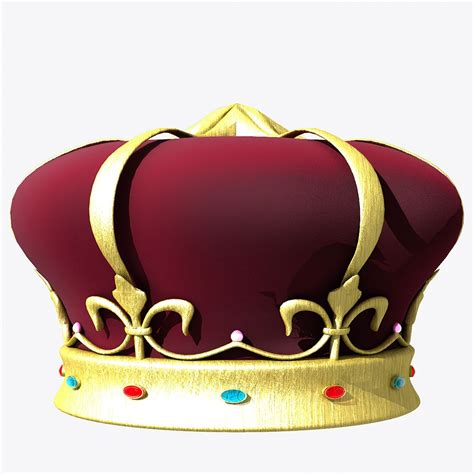 Crown Free 3d Model Obj C4d Fbx Free3d
