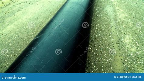 Overhead Pipeline Stock Image Image Of Long Building 244689555