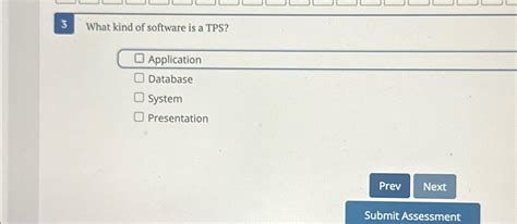 Solved 3 ﻿what Kind Of Software Is A