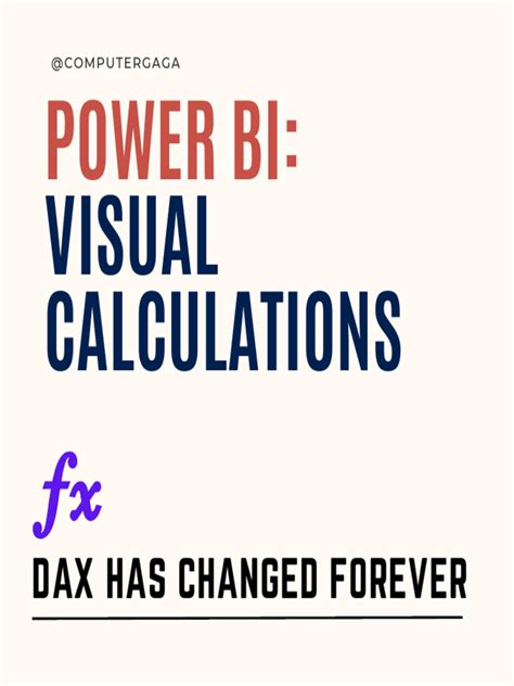 Power Bi Visual Calculations Pdf