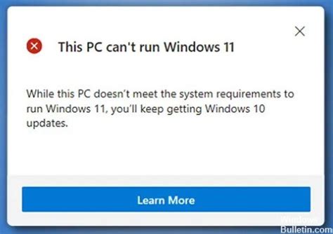 Cómo resolver el mensaje de error Esta PC no puede ejecutar Windows TPM y arranque