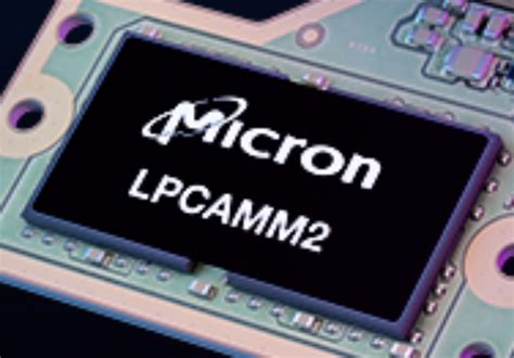 Lpcamm2 Memory Module Available In Capacity From 16 To 64 Gb