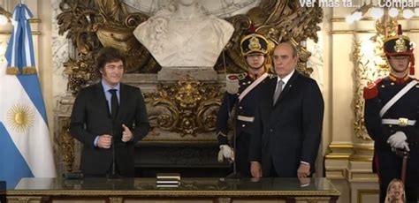 Javier Milei Le Tomó Juramento A Guillermo Francos Como Nuevo Jefe De