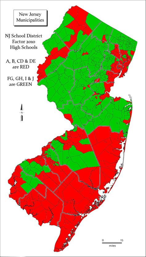 Nj School District Factor High Schools 2010 This Is A Map Flickr